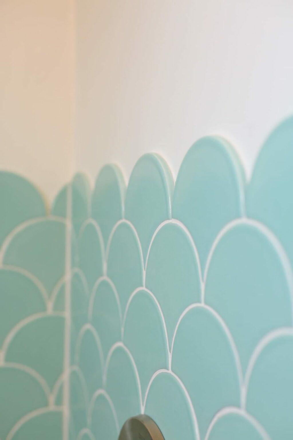 Kids Bathroom Renovation with Blue Bathroom Tile » Lovely Indeed