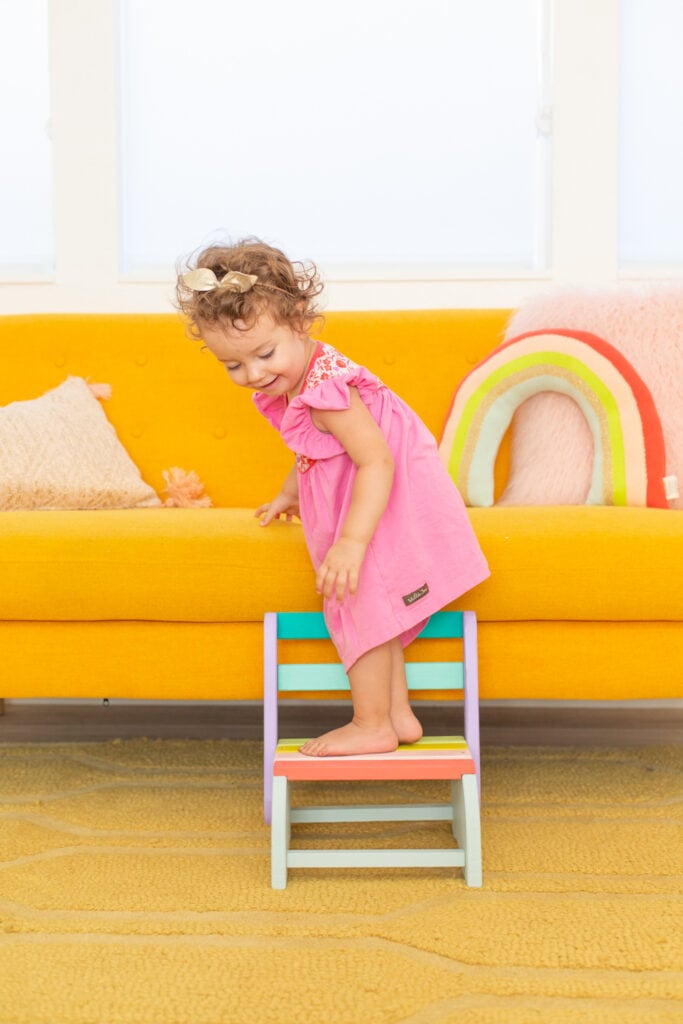 How to Make a Kids' Step Stool Chair