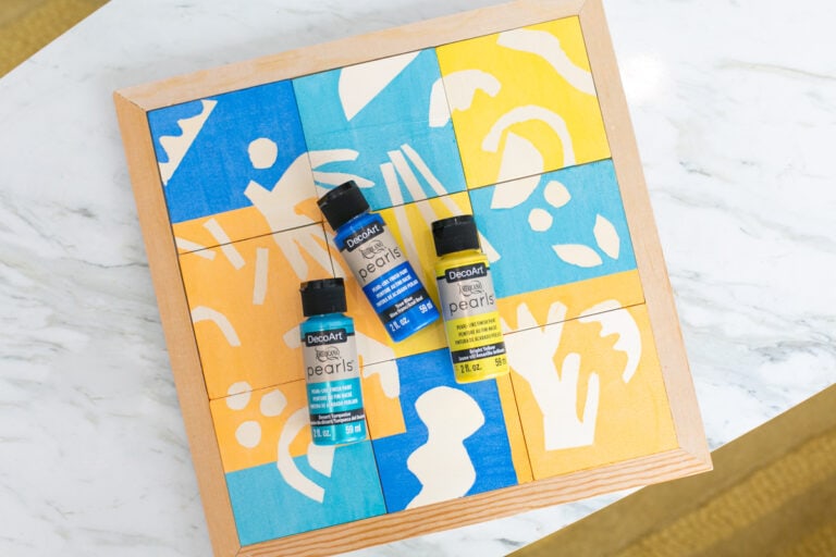 Painted Puzzle for Kids » DIY Project from Lovely Indeed
