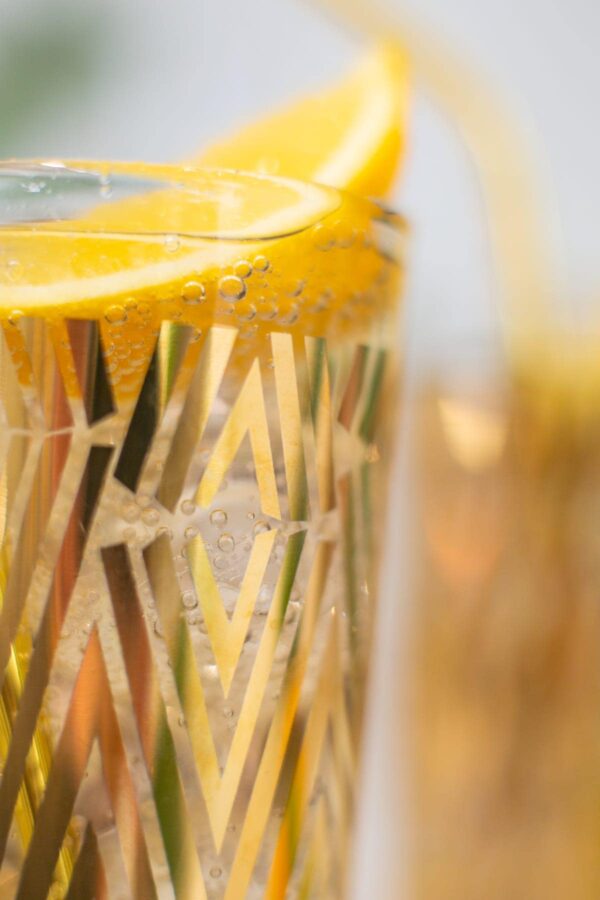 Gin and Ginger Ale Cocktail Recipe » Lovely Indeed
