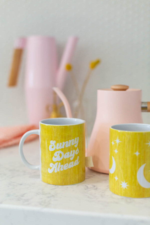 Custom Coffee Mug Project with Cricut » Lovely Indeed