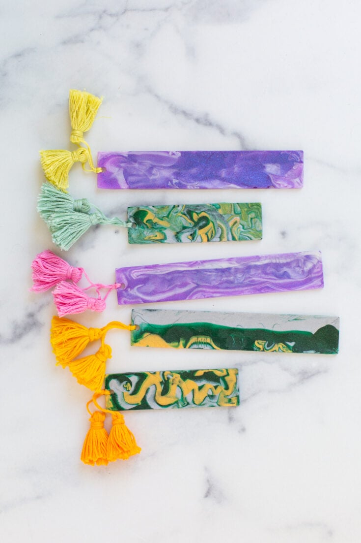 Make a DIY Bookmark with Liquid Polymer Clay » Lovely Indeed
