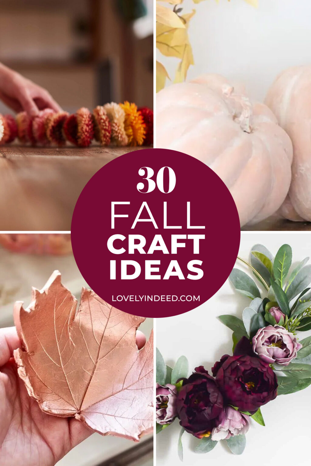 Fall Craft Ideas for Adults » Lovely Indeed
