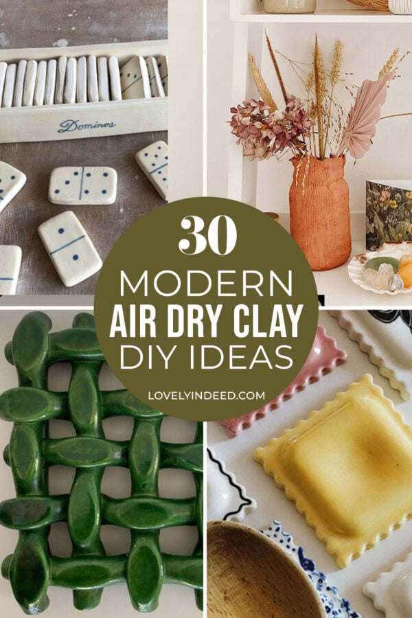30 Air Dry Clay Ideas to Try » Lovely Indeed